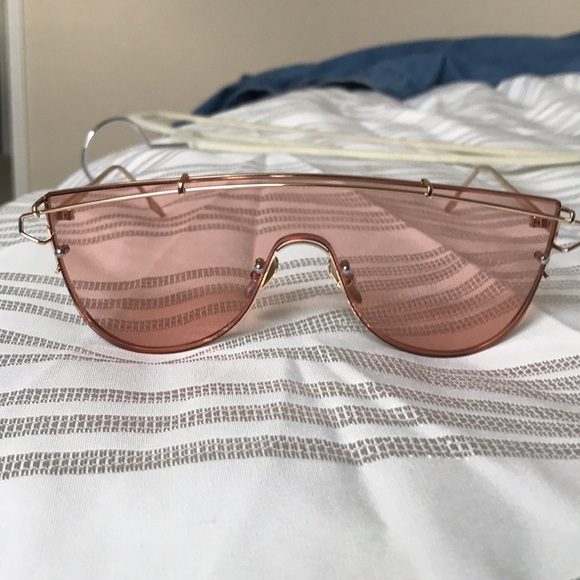 Accessories | Fashion Nova Red Tint Glasses | Poshmark